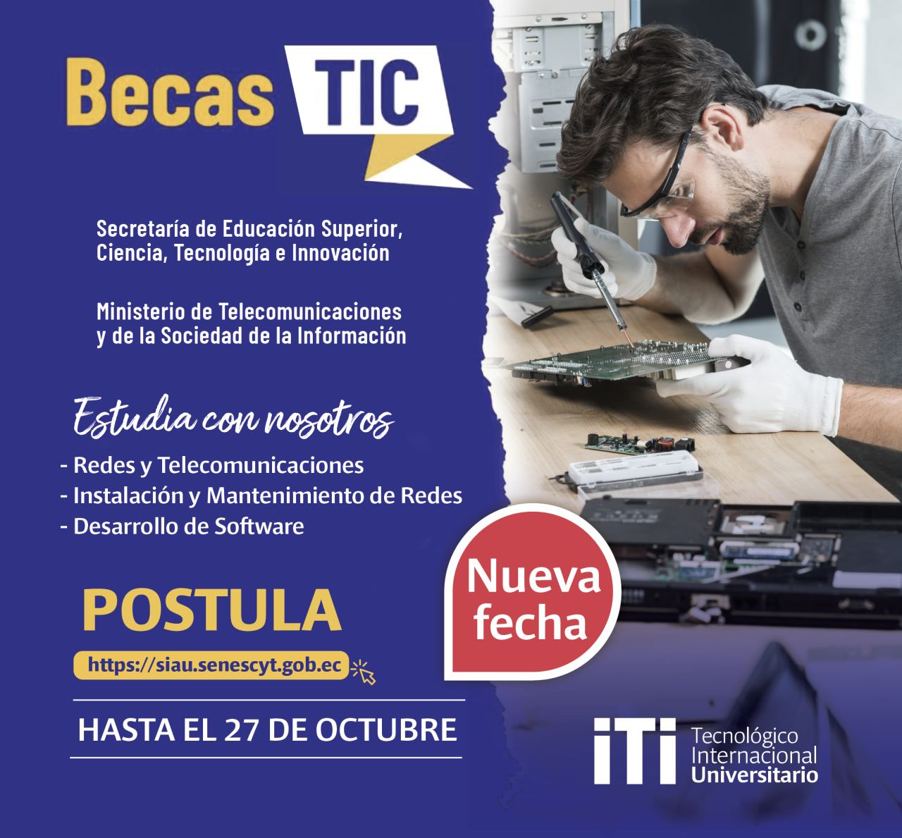Becas TIC Ecuador | ITI